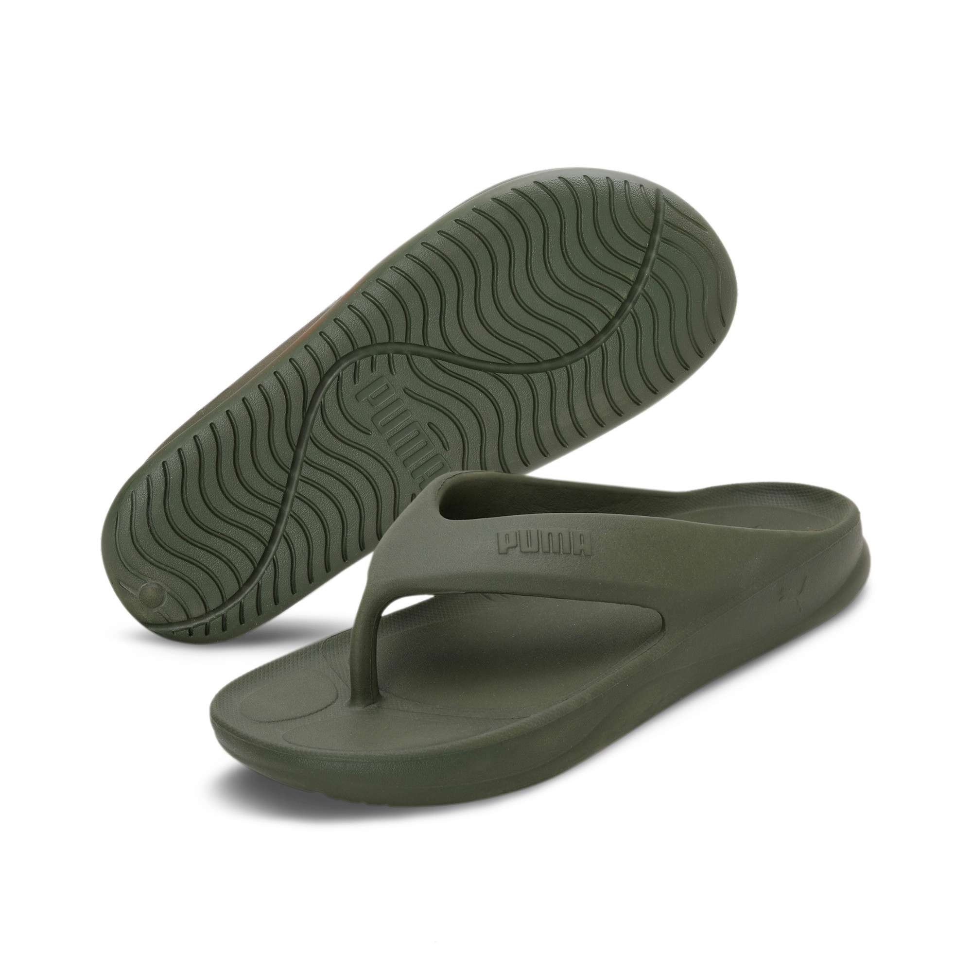 PUMA OLIVE UNISEX WAVE FLIP RES FLIP FLOP