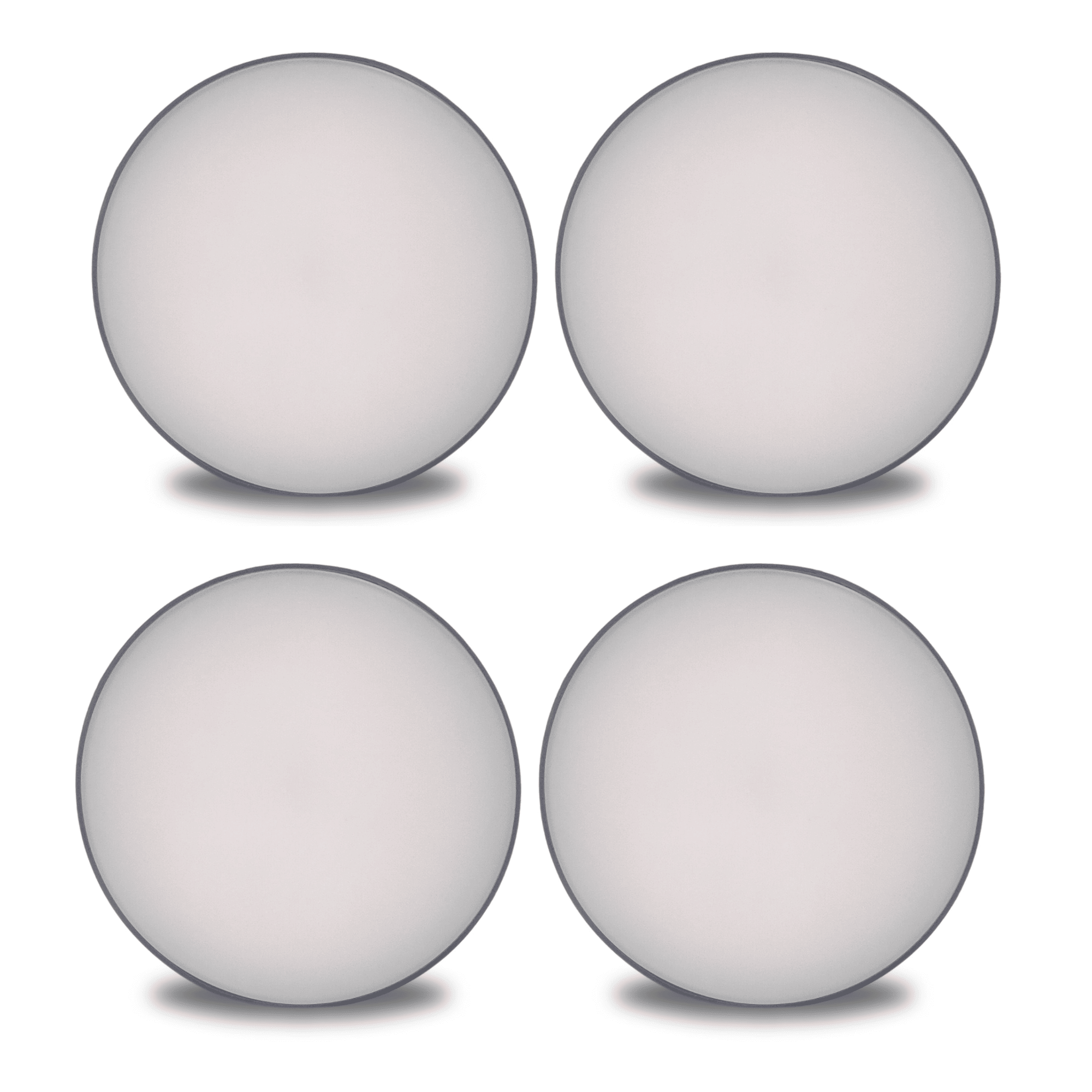 15 Watt Round LED Moon Surface Panel Light For Ceiling(Packof-4 , Cool ...
