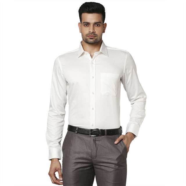 Raymond White Formal Shirt