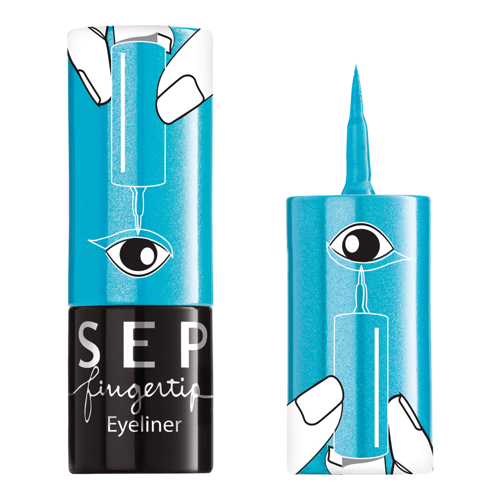 Fingertip Eyeliner • 08 Metallic Turquoise