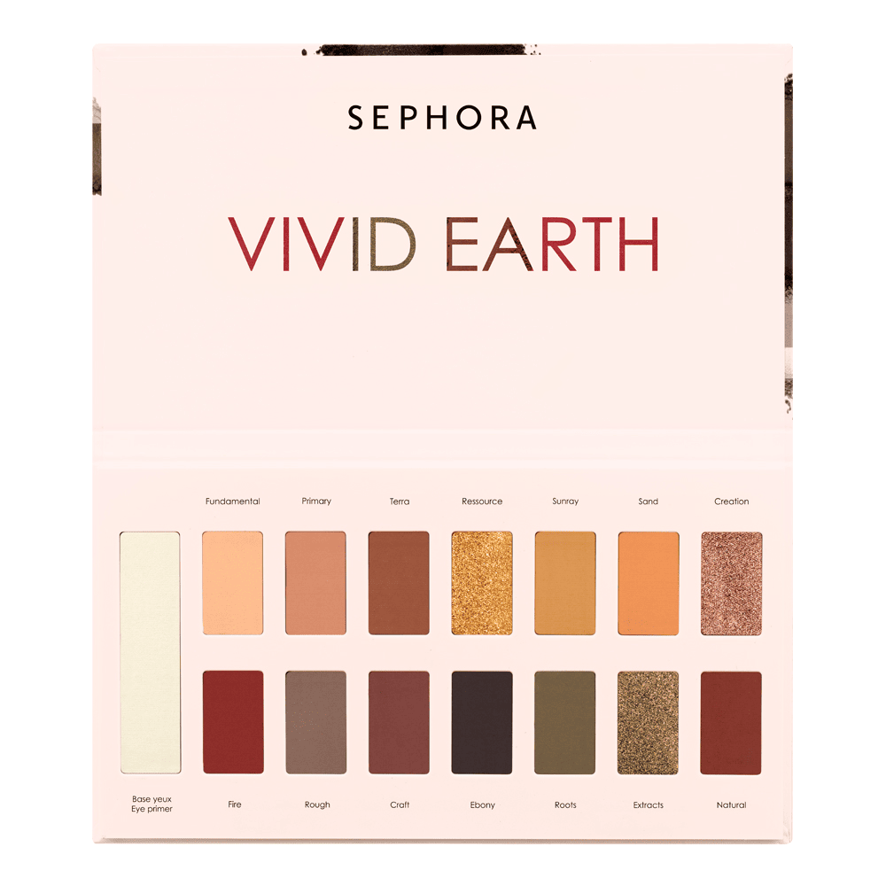 Vivid Earth Eyeshadow Palette • Rough Nature