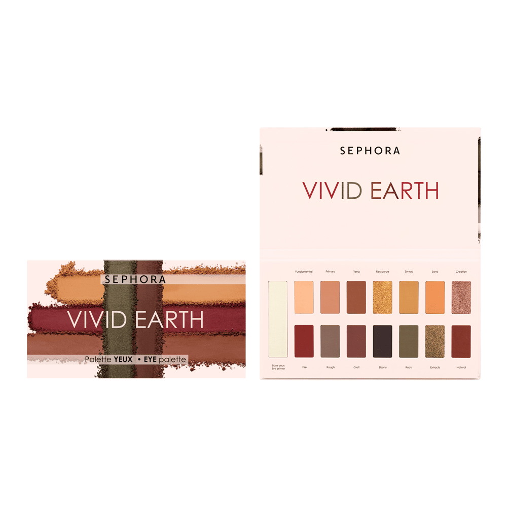 Vivid Earth Eyeshadow Palette • Rough Nature