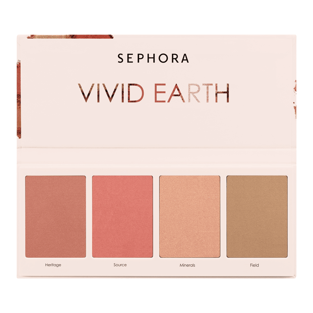 Vivid Earth Face Palette • Pink Minerals