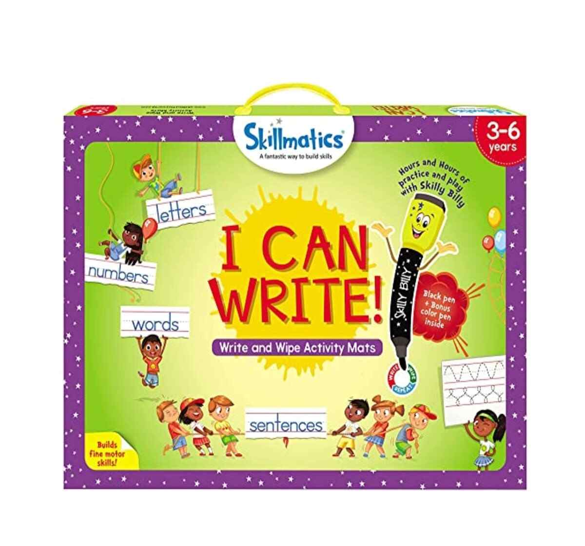 Skillmatics I Can Write New Activity Game for kids 3Y+, Muliticolour