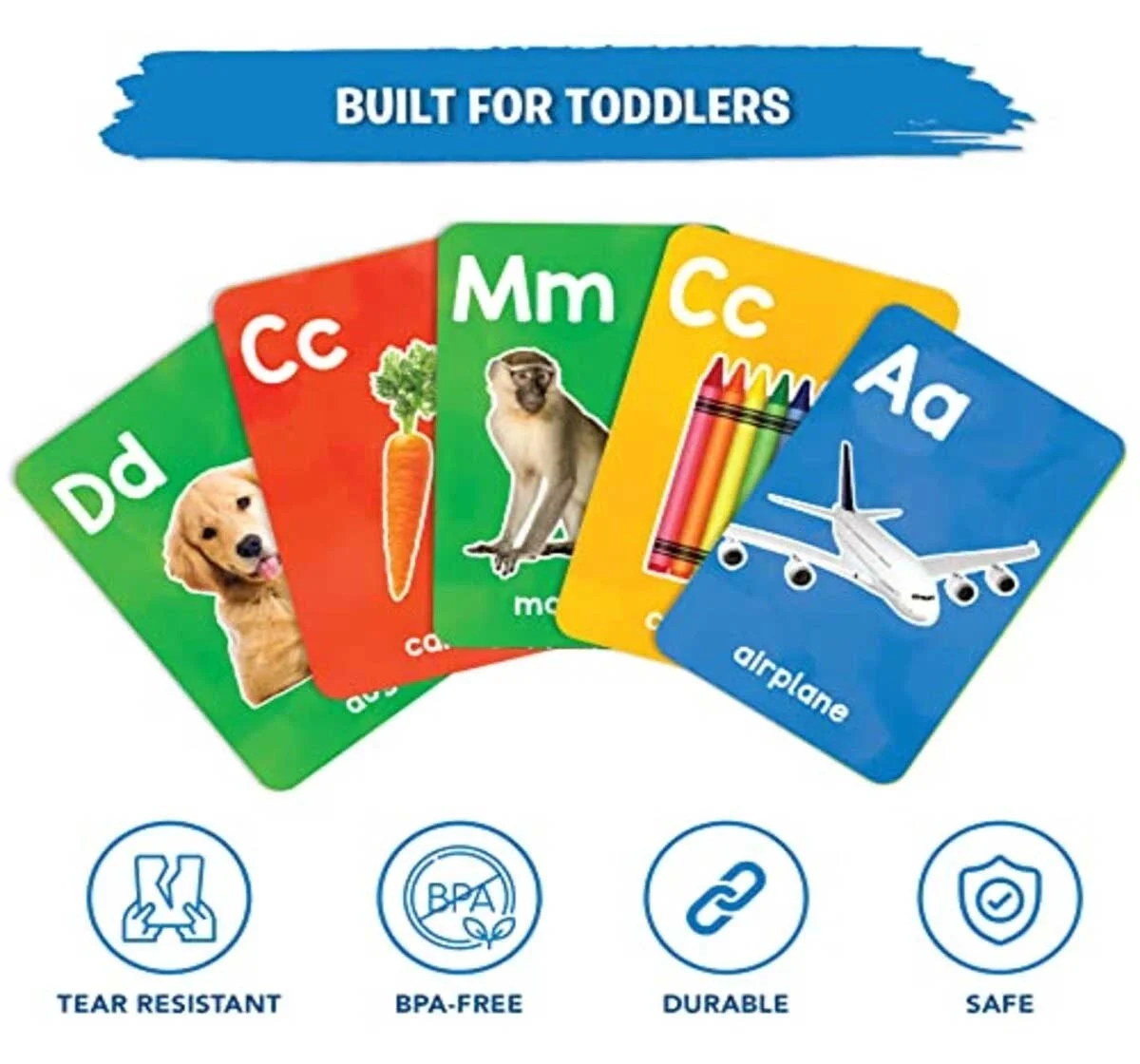 Skillmatics Letters and 100 Words Flash Card Game for Kids 18M ...