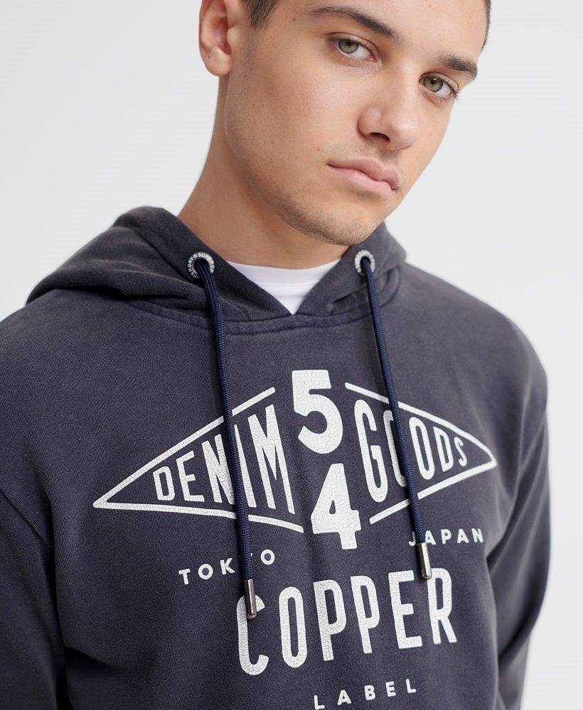 COPPER LABEL LOOPBACK HOODIE