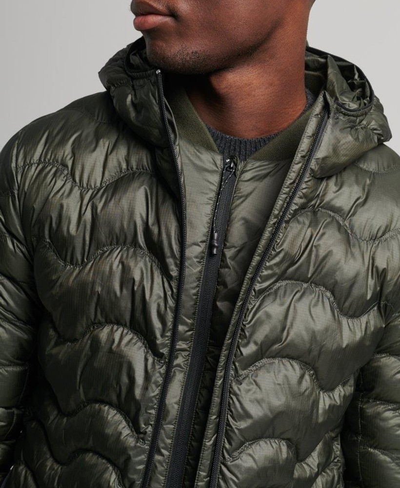 HOODED MID LAYER JACKET