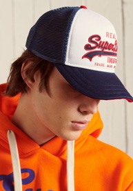 VINTAGE LOGO TRUCKER CAP