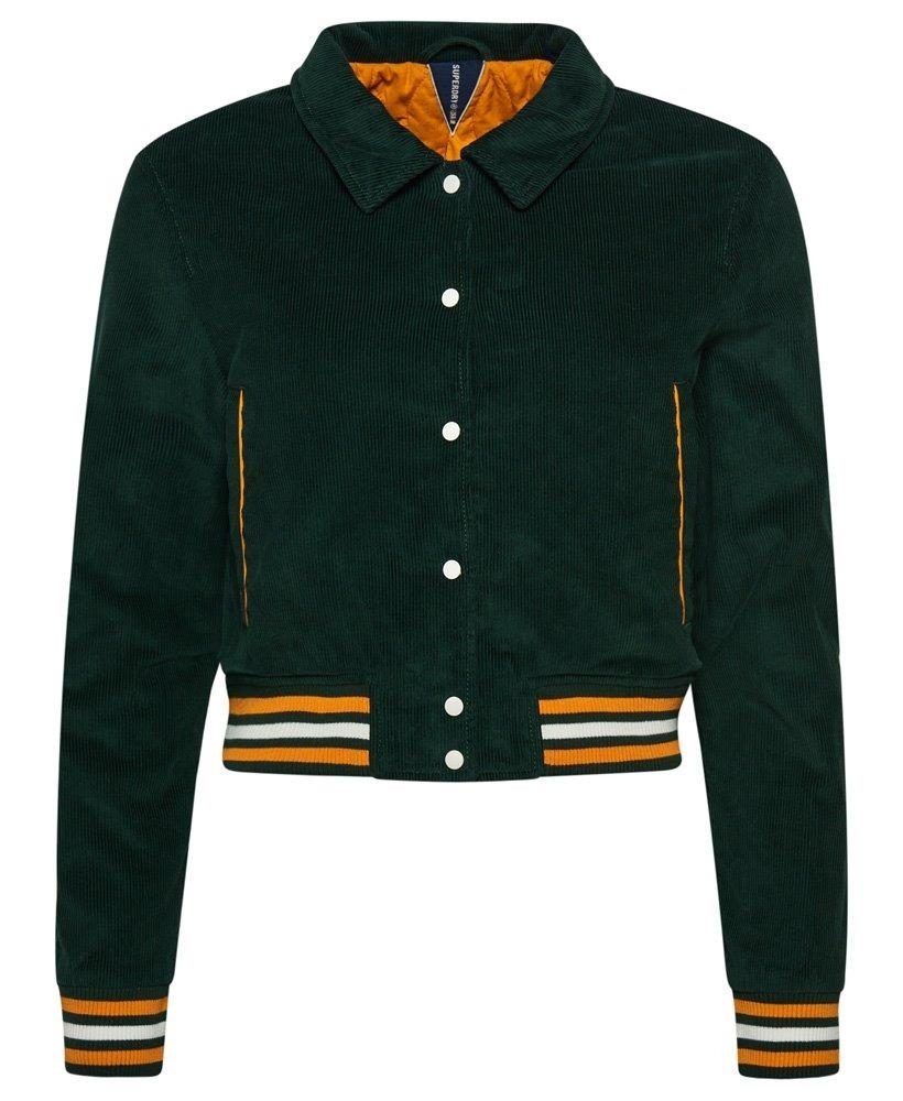 CORD COACH BOMBER JACKET