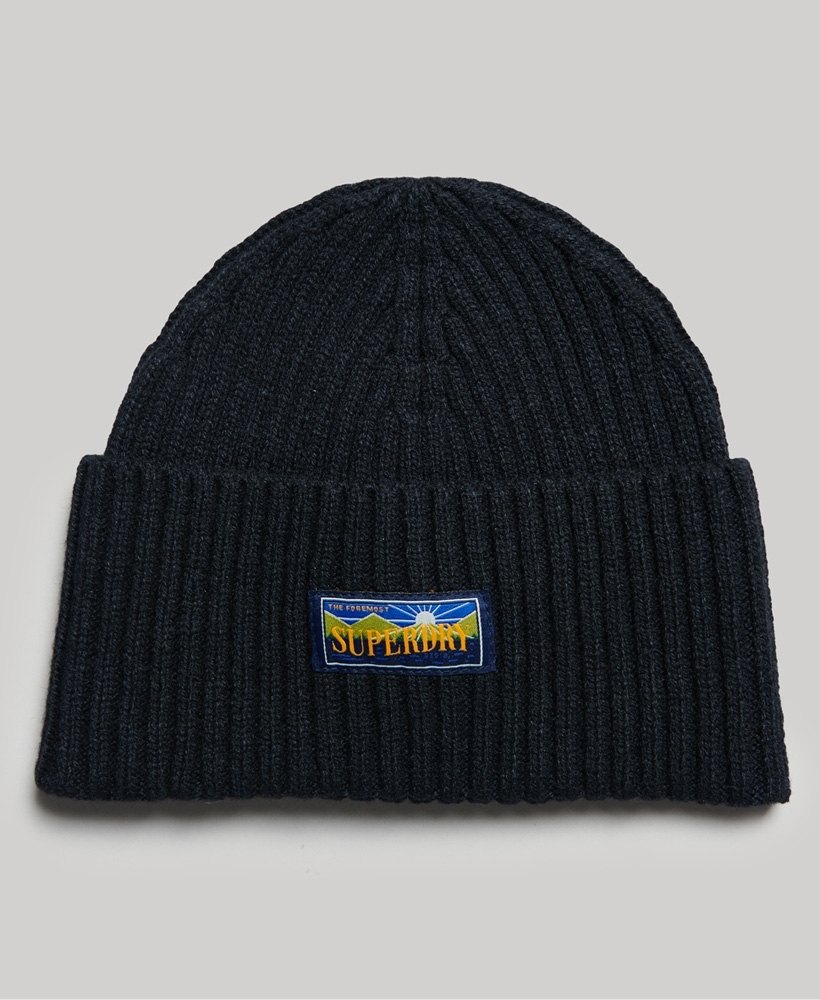 WOOL BLEND RADAR BEANIE