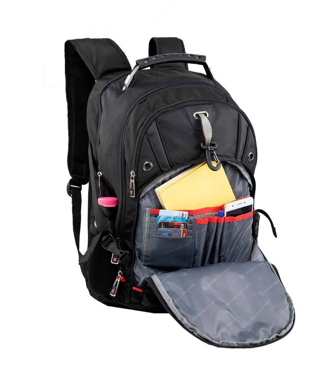 LBP76 - Laptop Backpack with USB Charging / AUX Port