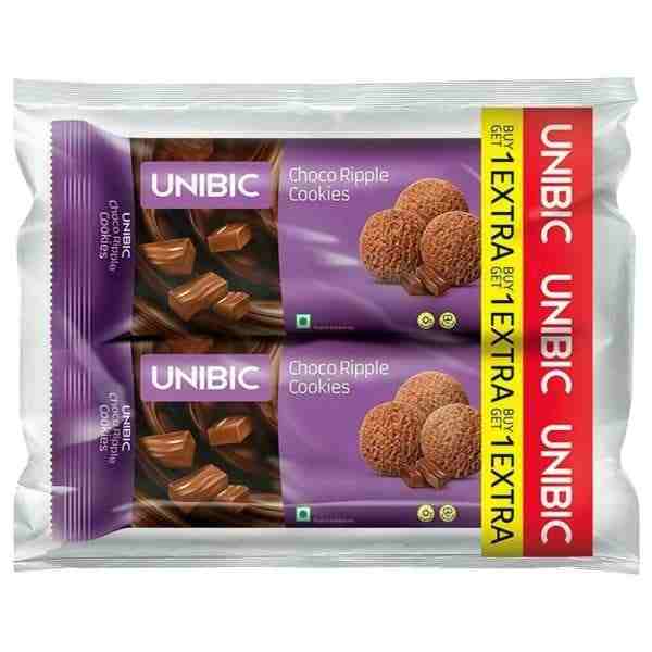 Unibic Choco Ripple Cookies 100 g (Buy 1 Get 1)