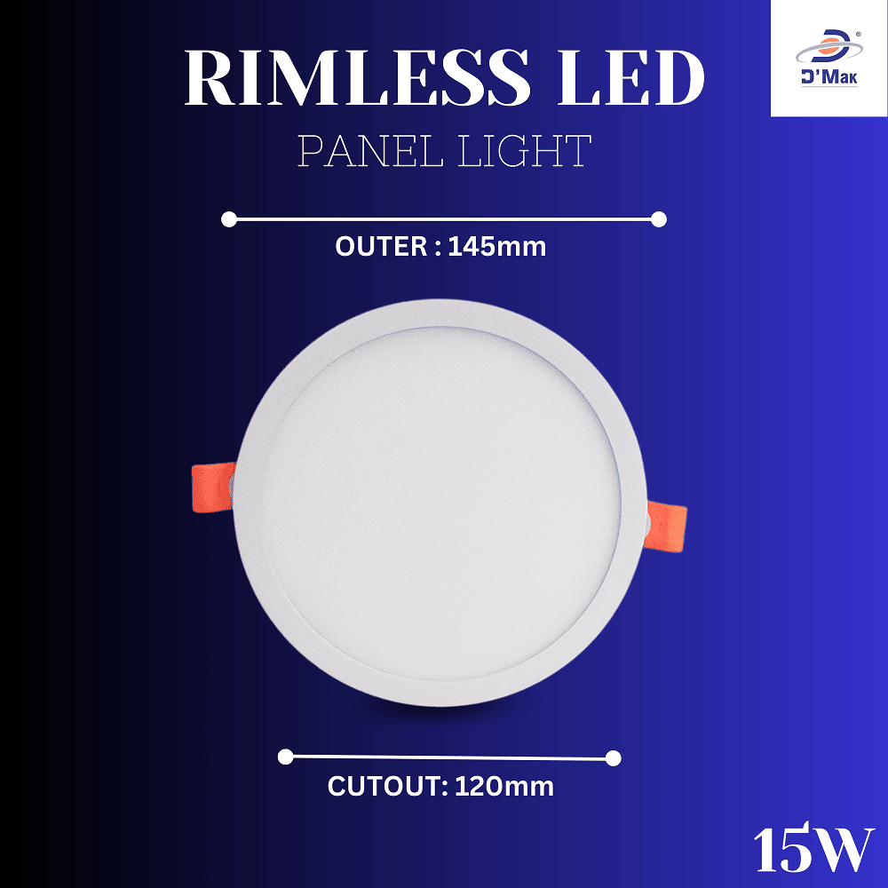 15 Round Led Conceal Light Rimless Border for POP/ Recessed Lighting ...