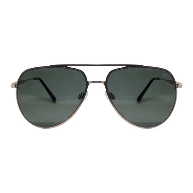 Green Gold Aviator Sunglasses 12090