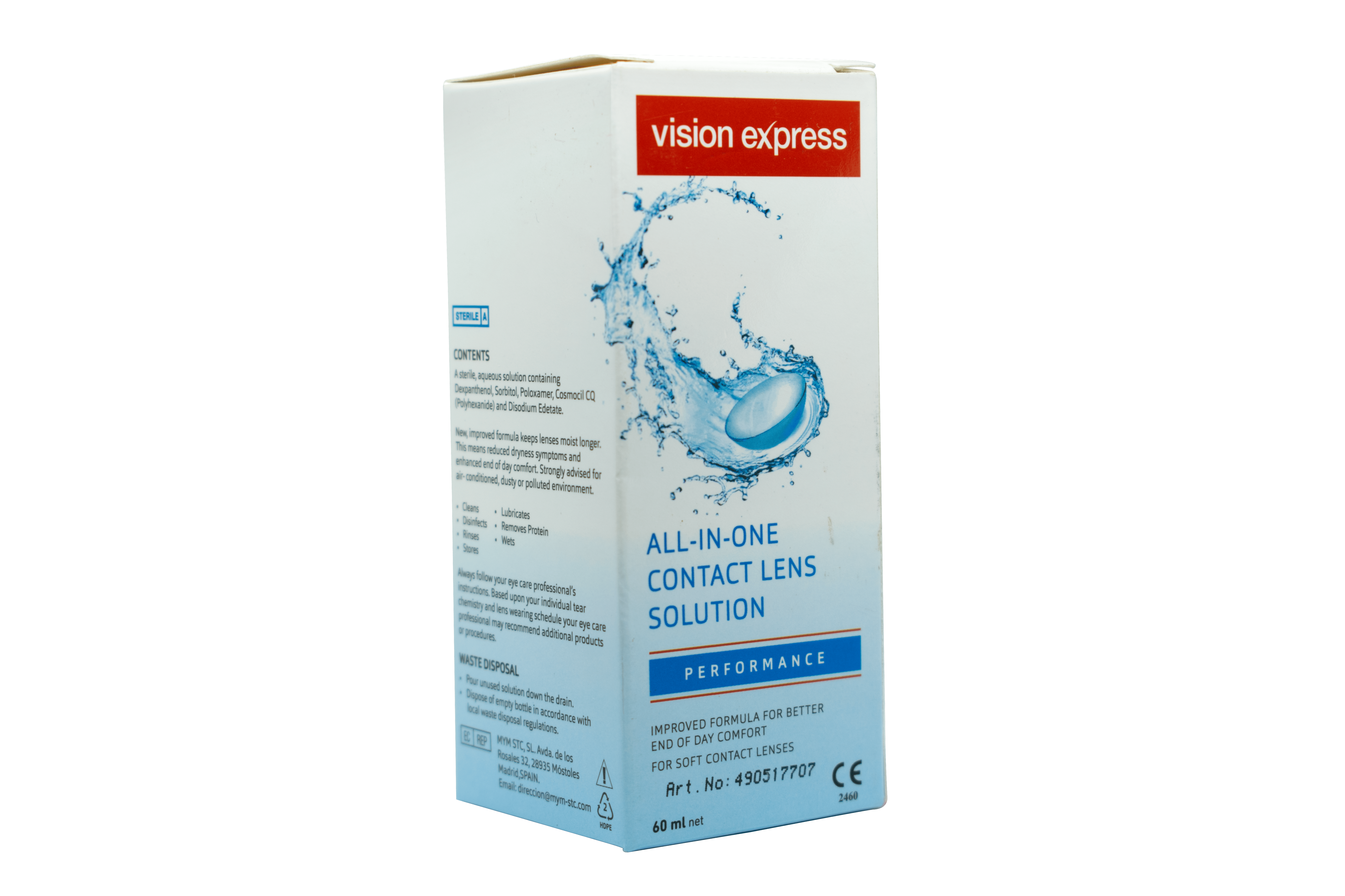 All-in-one Contact Lens Solution (60ml)