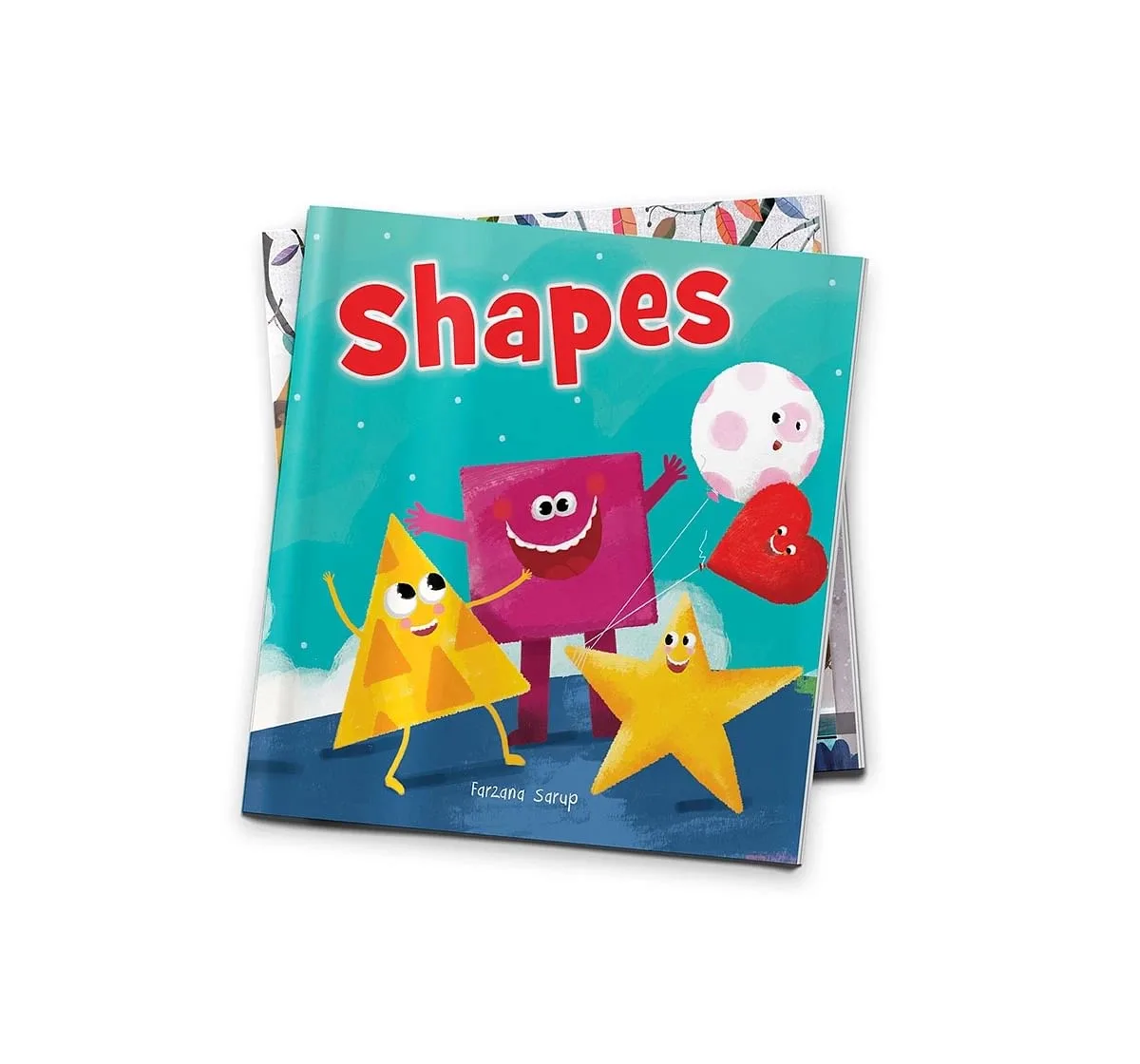 Wonder House Books Shapes Illustrated Book for kids 3Y+, Multicolour