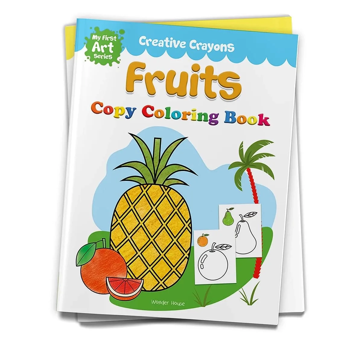 Wonder House Books Colouring Book of Fruits Crayons Series for kids 0M ...