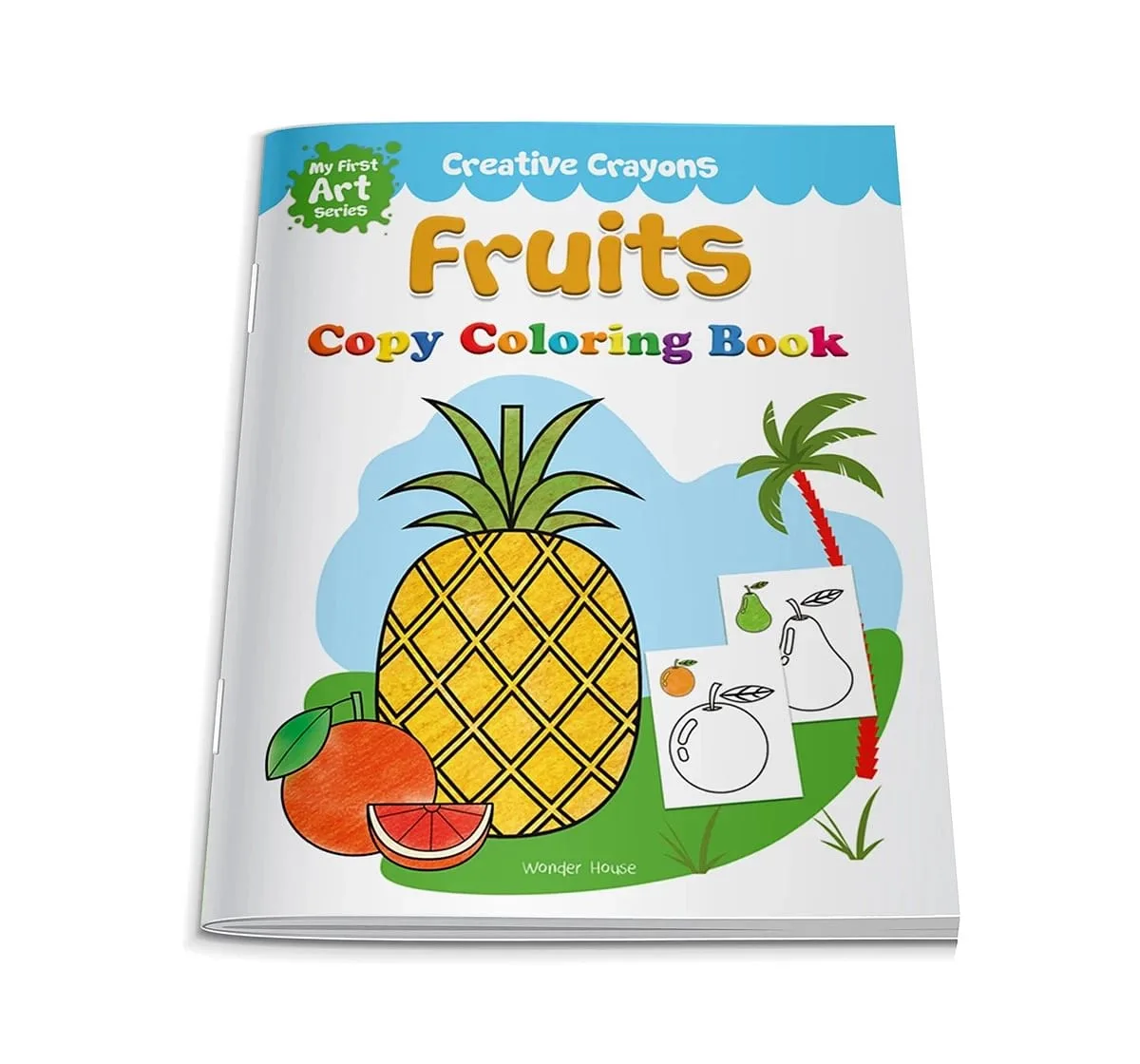 Wonder House Books Colouring Book of Fruits Crayons Series for kids 0M ...