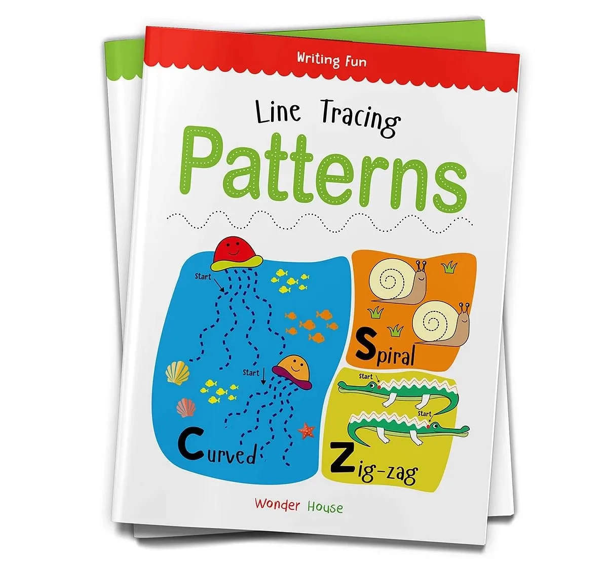 Wonder House Books Litracing Patterns Practice and Drawing Lines Book ...