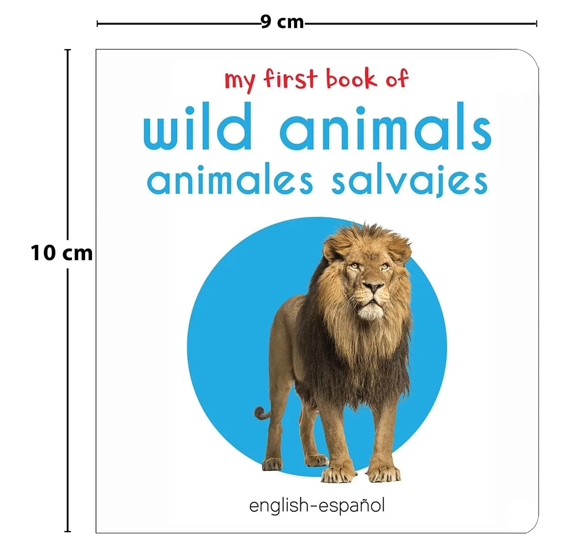 Wonder House Books My First Wild Animals English Spanish Board Book for ...