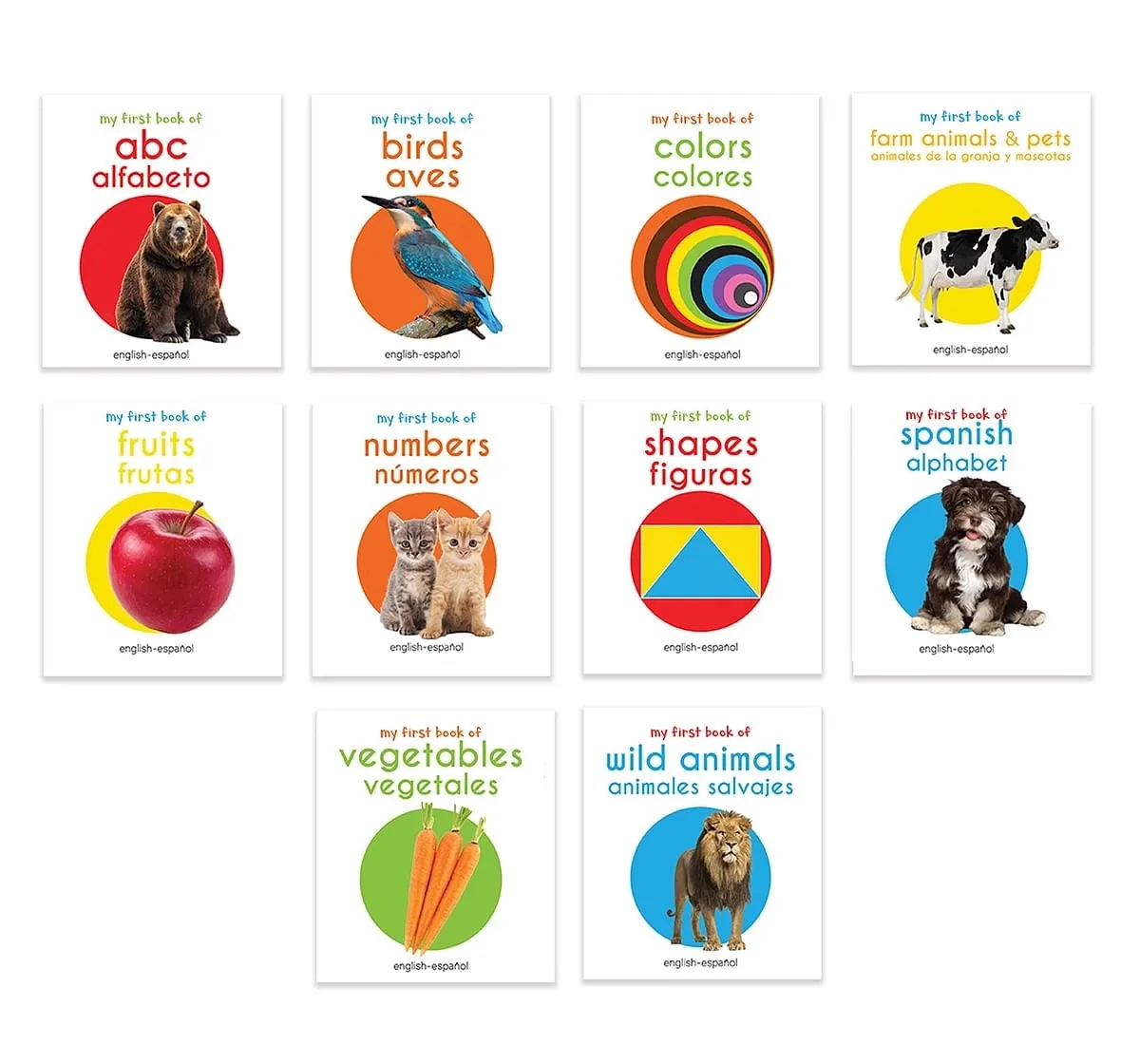 Wonder House Books My First English Learning Library set of 10 English ...