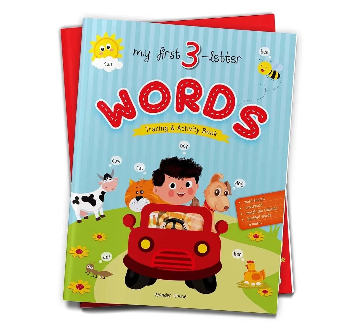 Wonder House Books My First 3 Letter Words Tracing and Activity Book ...