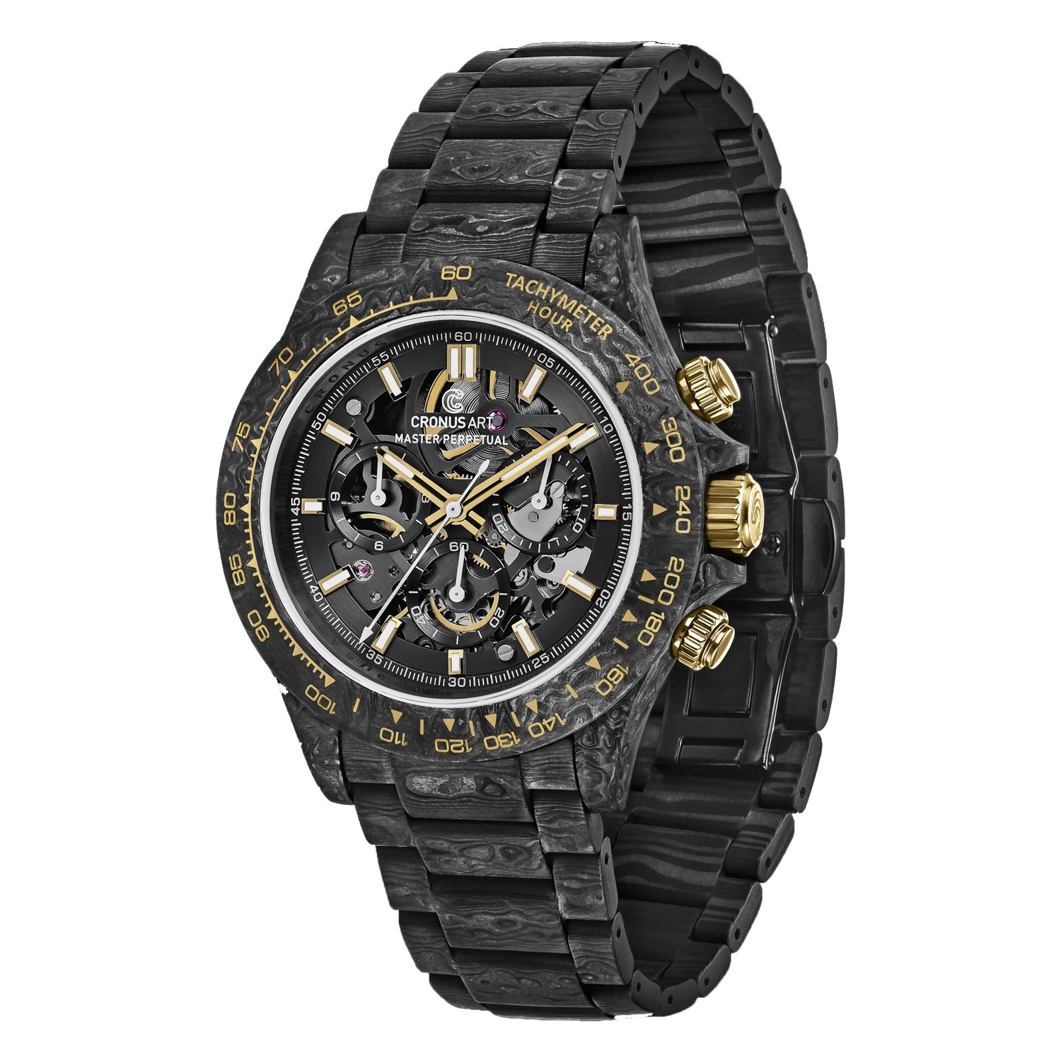 Cronus Art CM016-028 Men's Chronograph Automatic Watch 44mm