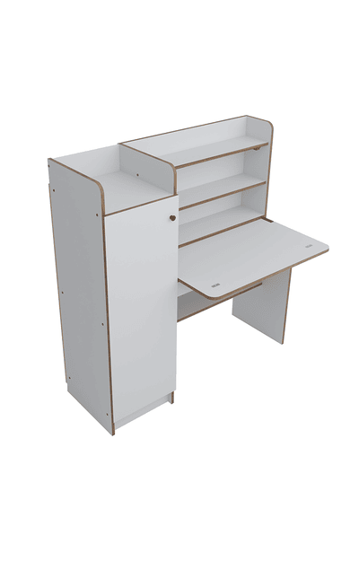 NEUDOT Vision 1 Door Office Table | Multi-Purpose Study Table ...