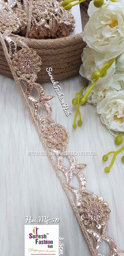 Chappat Gota Appliqué Cutwork Elegance Lace