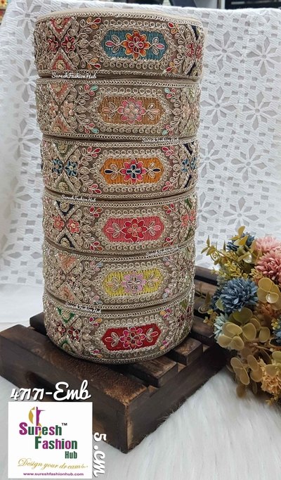 SabyaSachi-Inspired Multi-Color Elegance Lace