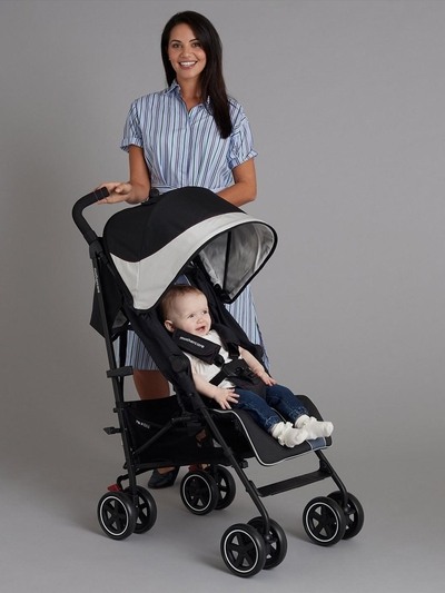 Mothercare Roll Baby Stroller - Black