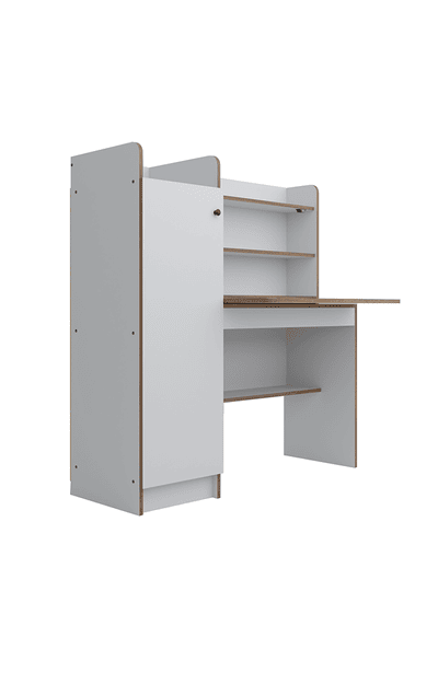 NEUDOT Vision 1 Door Office Table | Multi-Purpose Study Table ...