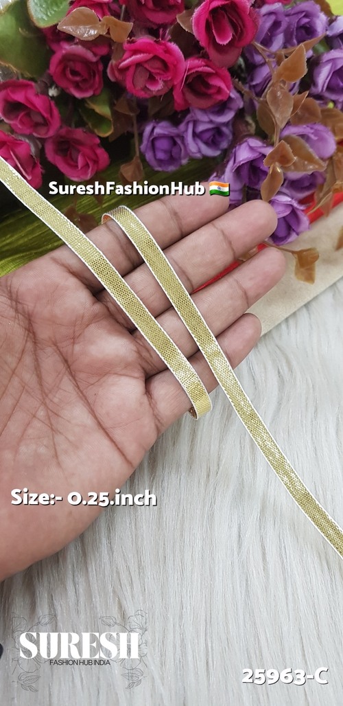 Gota Patti Trims: Add Elegance to Your Outfits | Buy Now! | Suresh ...