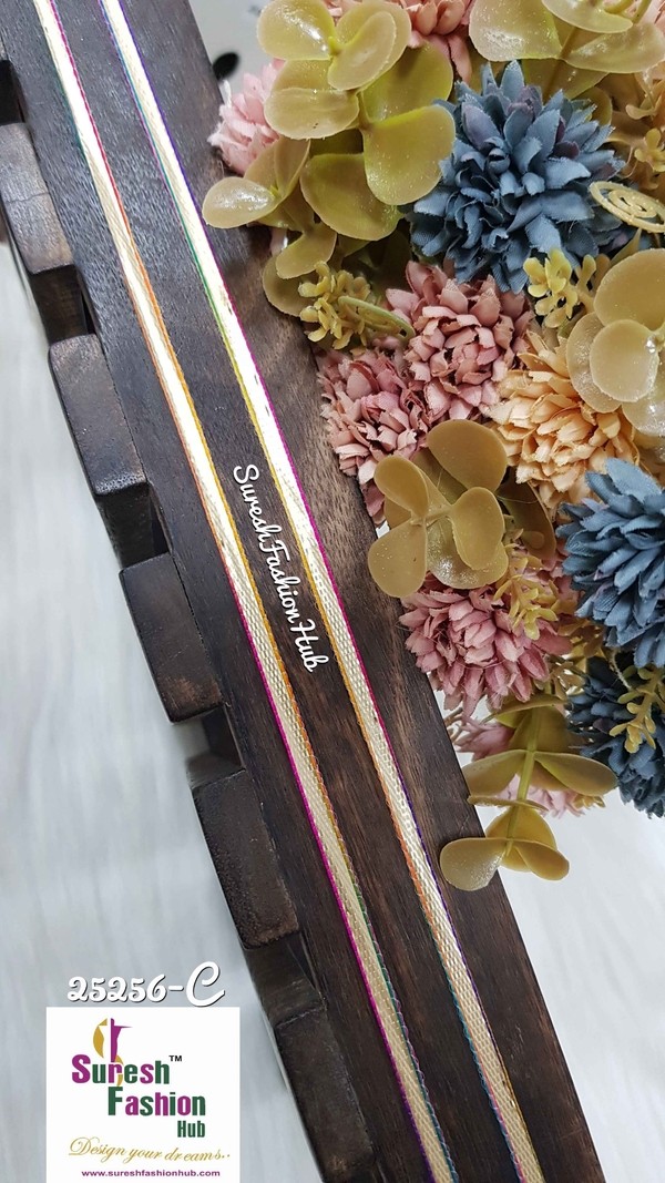 Chromatic Dark Multi Gotta Patti Borders