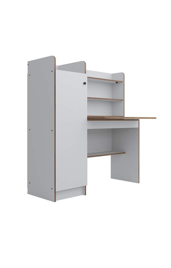 NEUDOT Vision 1 Door Office Table | Multi-Purpose Study Table | Computer Table for Students ...