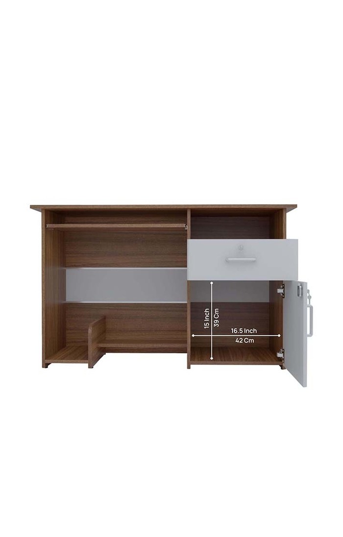 Danny Study Table | Computer Table for Students - Leon Teak