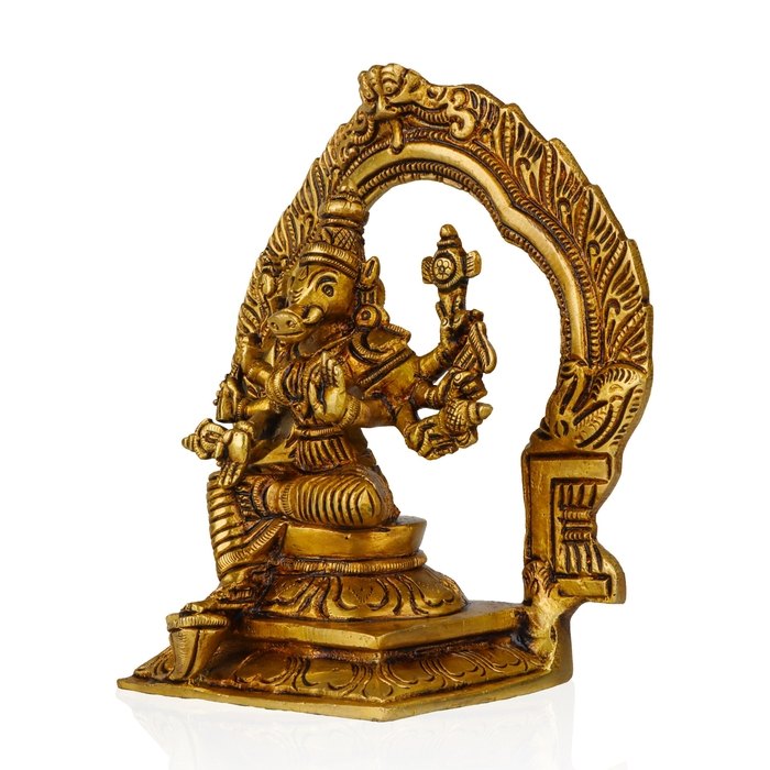 Varahi Amman Statue - 7 Inches | Varahi Idol/ Antique Brass Statue ...